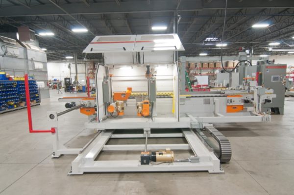 2nd Pass Ceiling Tile Double End Machine - Progressive Systems