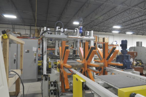 Double Door Stacker with Pallet Insertion - Progressive Systems