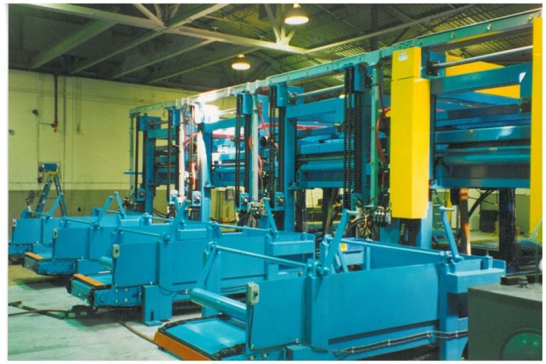 Plywood Grading Bins and Stackers - Progressive Systems